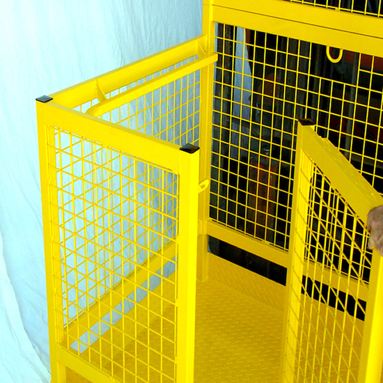 Forklift Safety Cage Mesh Sides - Australian Made | Forklift Safety ...
