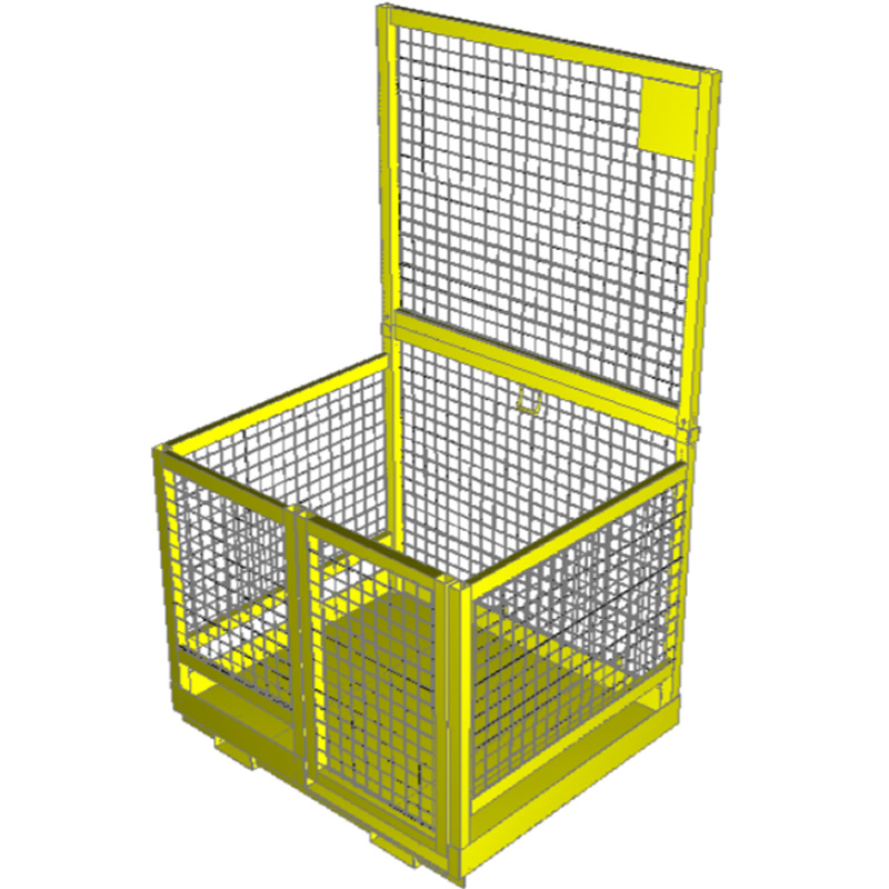 Forklift Safety Cage Mesh Sides - Australian Made | Forklift Safety ...